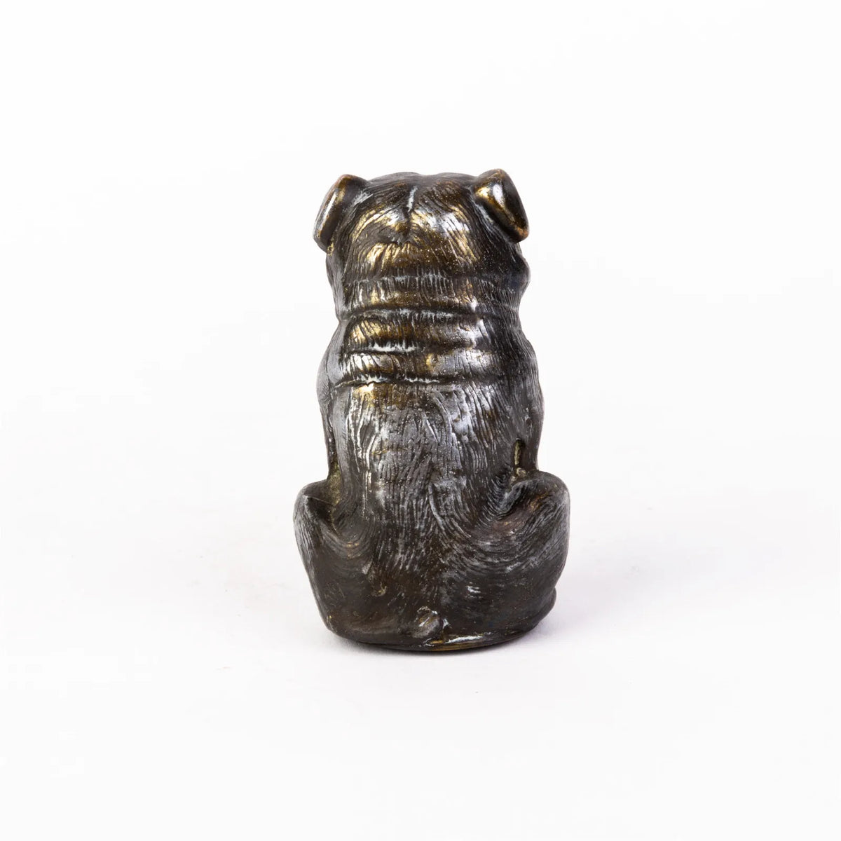 19th Century Silver Seated Bulldog - SOLD – Duke & Winston