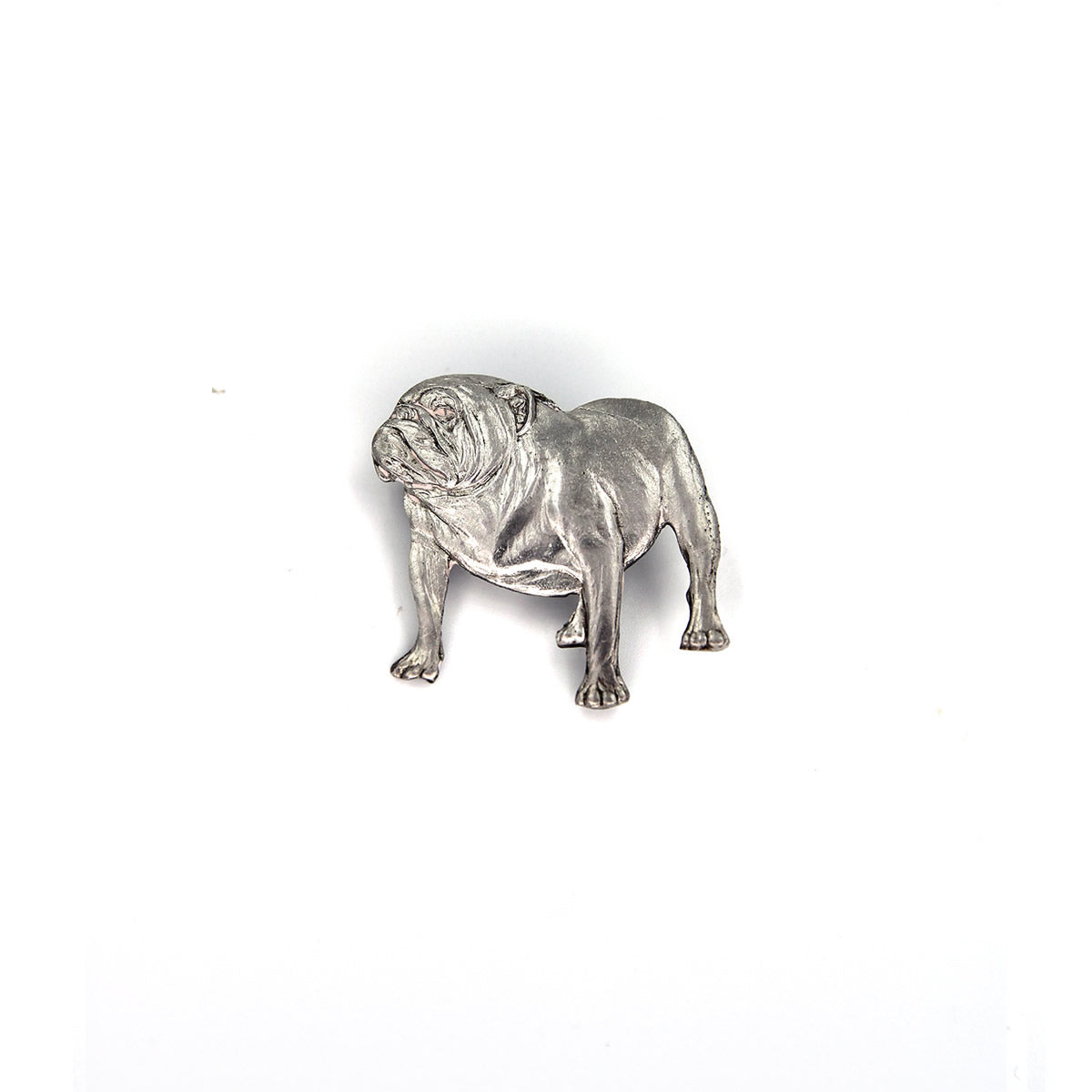 Vintage Kenart Bulldog Badge (Solid Silver) - SOLD – Duke & Winston