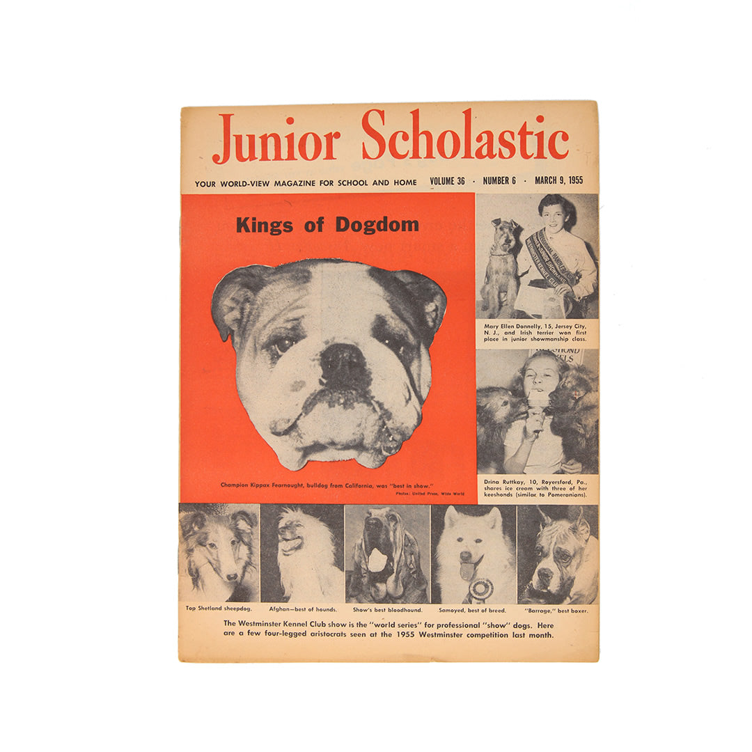Junior Scholastic Magazine 2 (March 9 1955) - SOLD – Duke & Winston