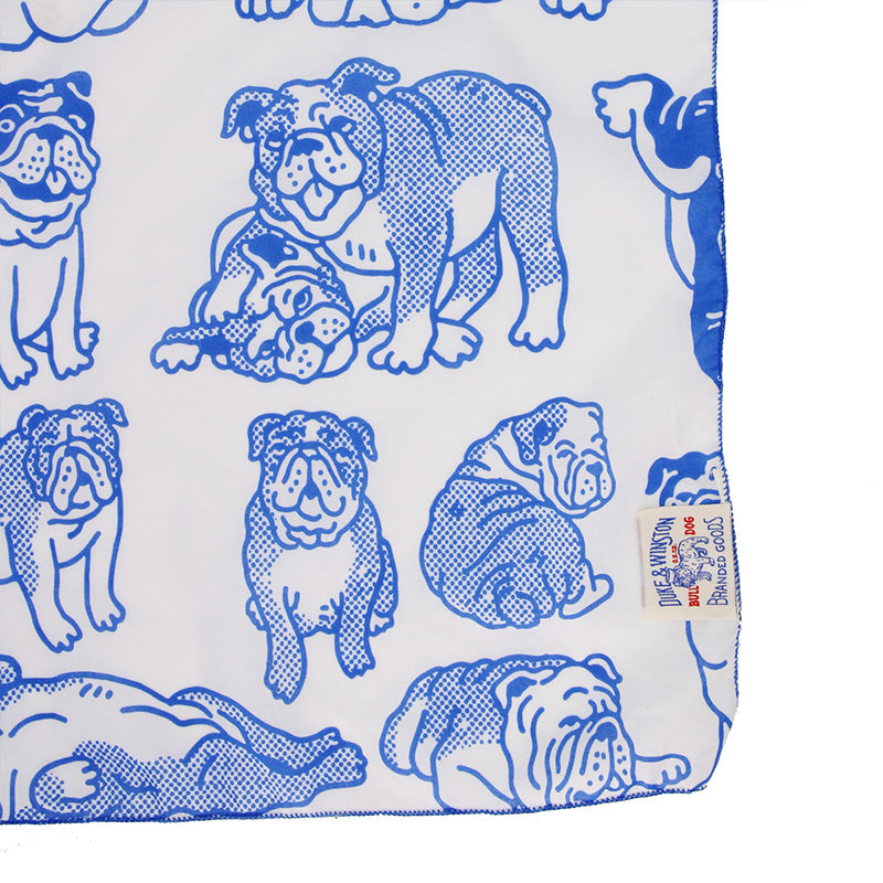 Bulldog Collage Bandana – Duke & Winston