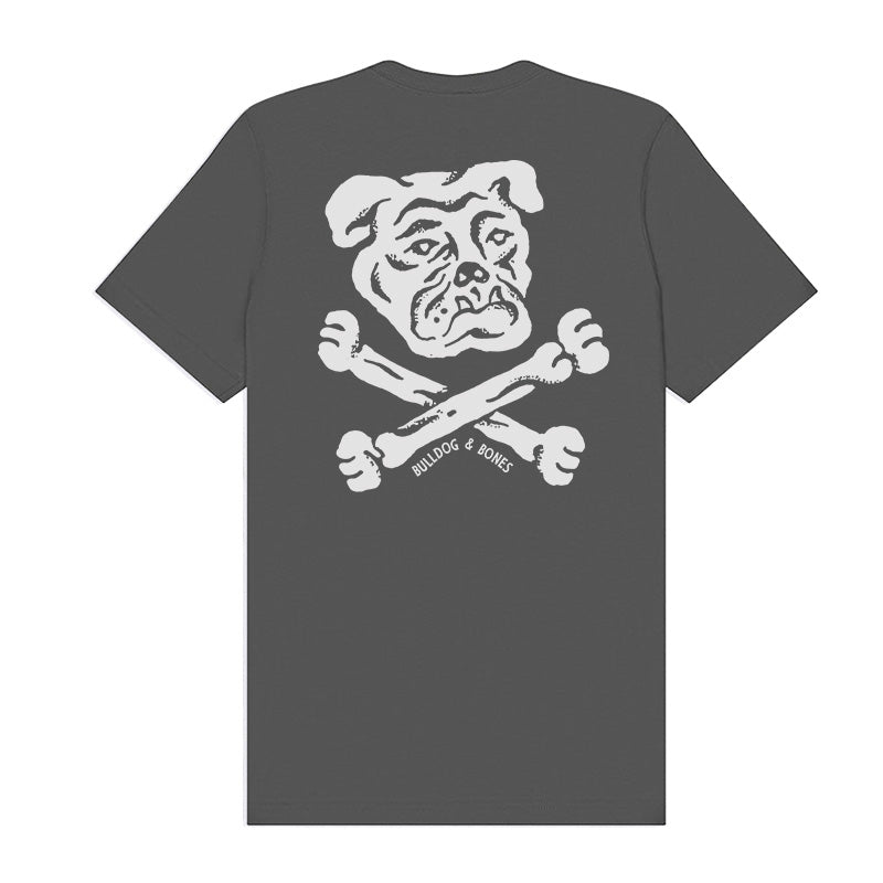 Bulldog & Bones Tee (Asphalt) – Duke & Winston