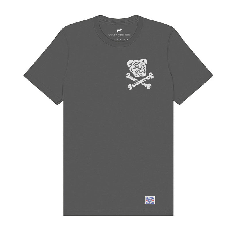 Bulldog & Bones Tee (Asphalt) – Duke & Winston